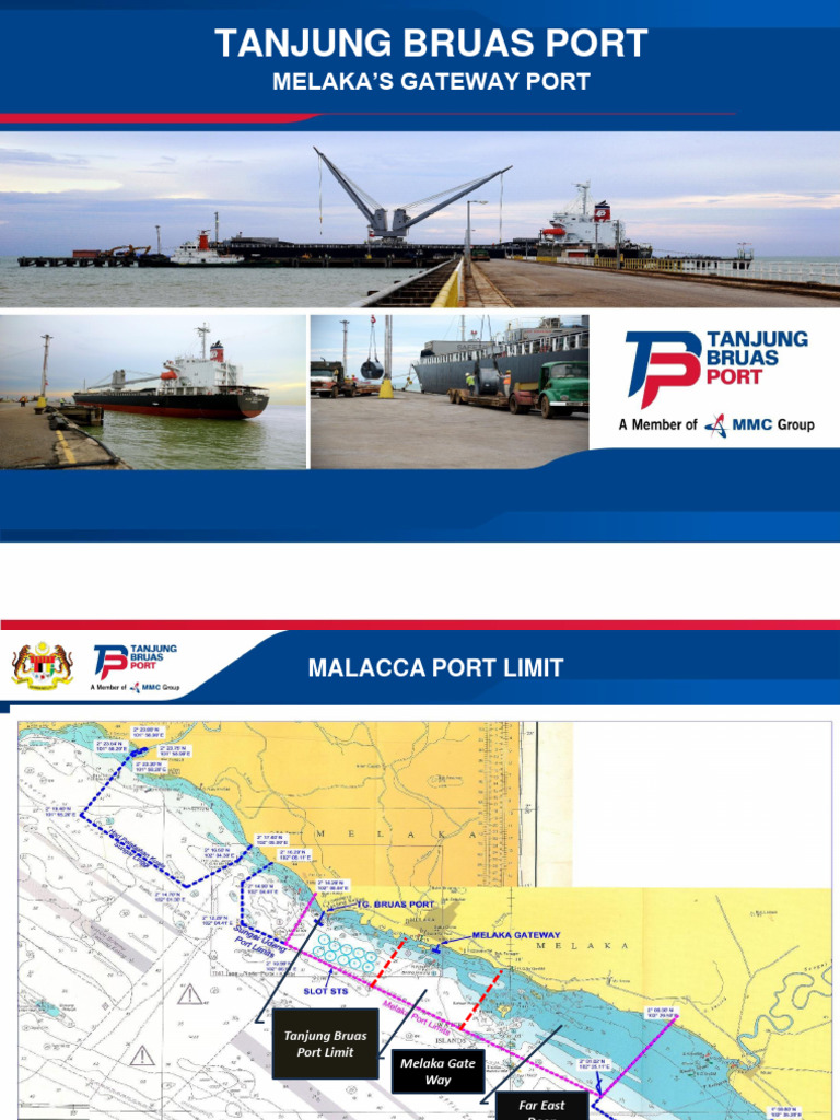 General Presentation On TG Bruas Port 2024 | PDF | Strait Of Malacca | Port