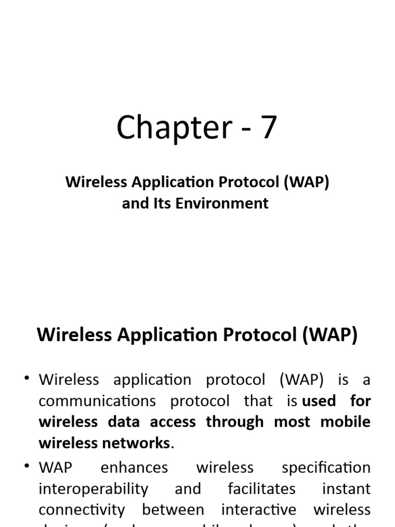 Chapter 7 | PDF | Internet | Network Protocols