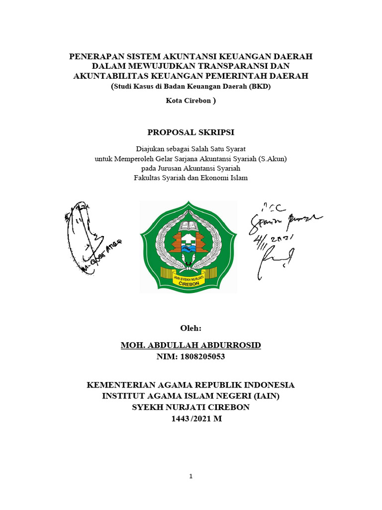 Revisi Proposal Aab Plus TTD | PDF