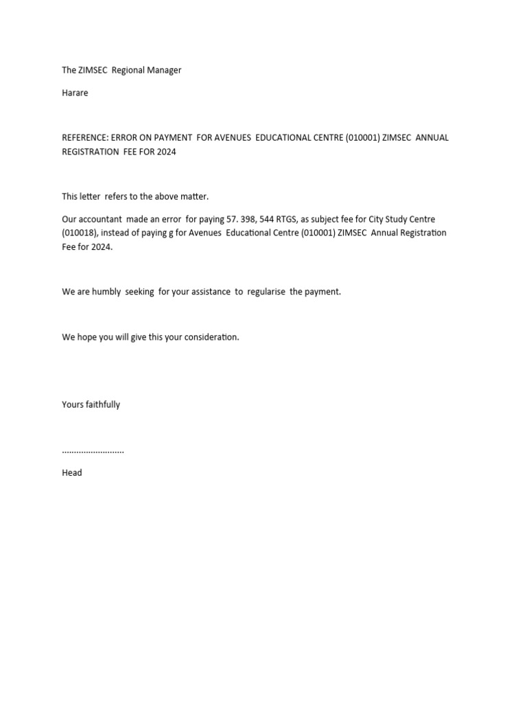 The Zimsec Reg-Wps Office | PDF