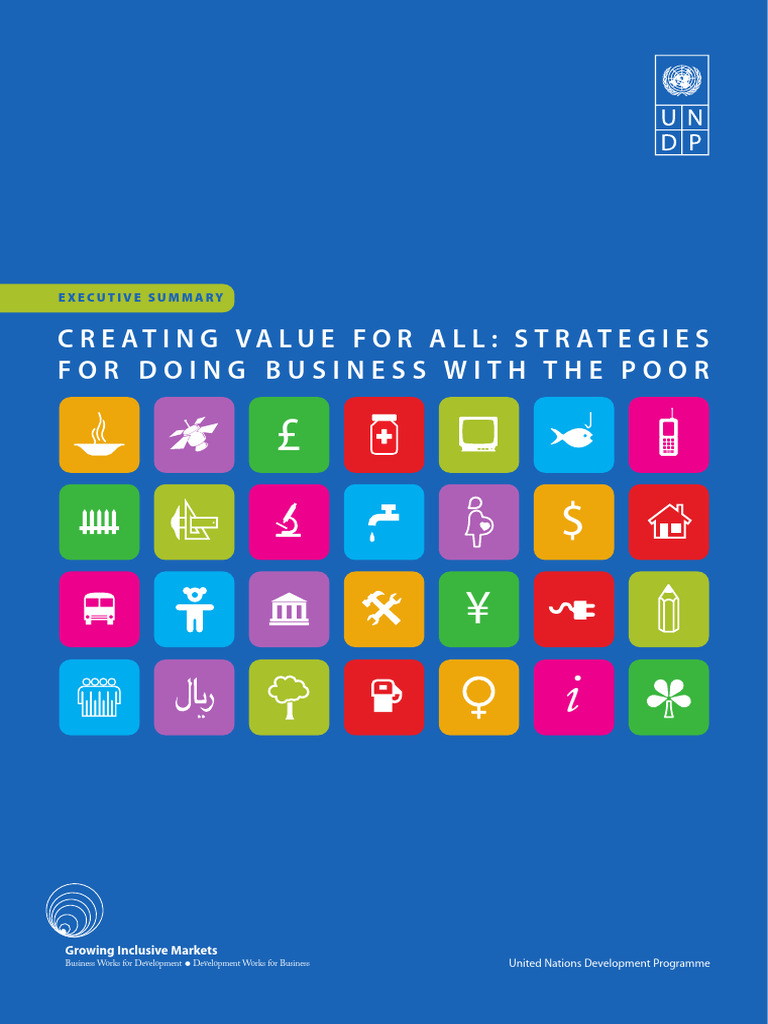 RW RP Creating Value For All Doing Business With The Poor | Download Free PDF | Poverty ...