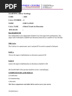 2024 COMBINED SCIENCE End of Year FORM 2 EXAM | PDF | Nutrition | Diet & Nutrition