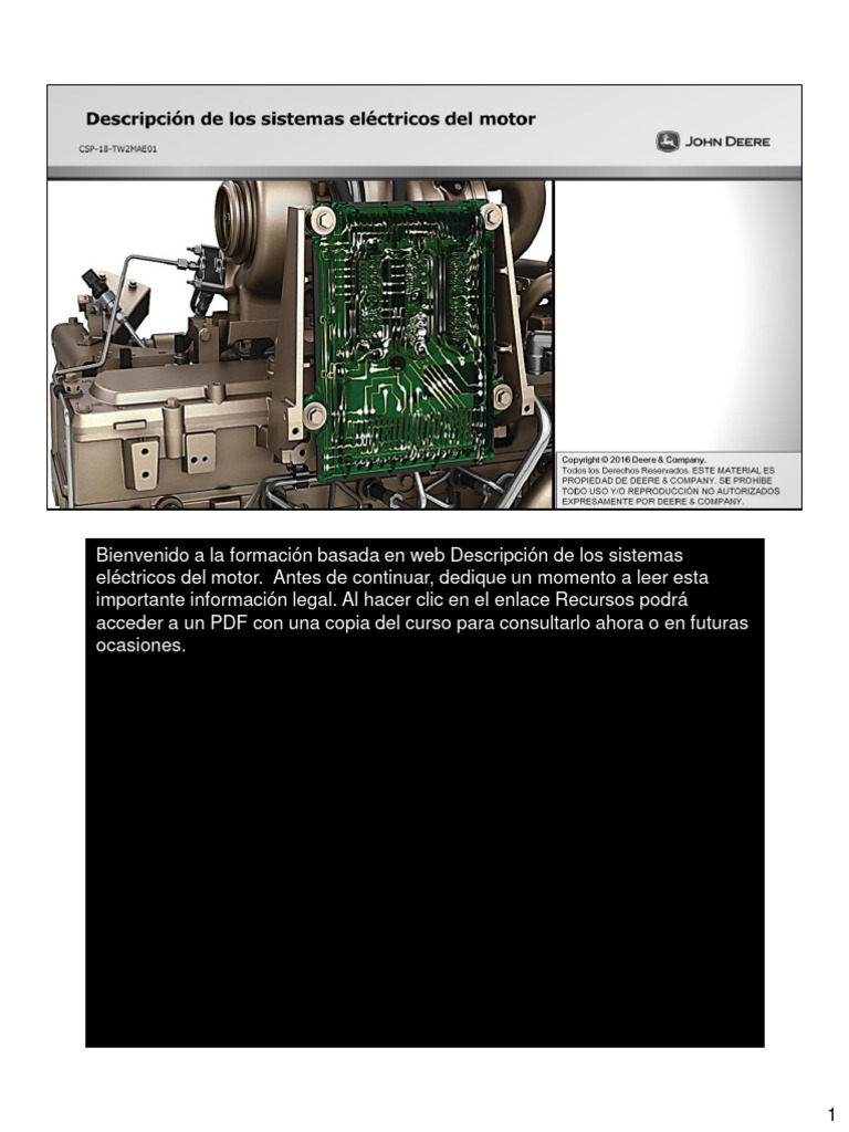 Engine Electrical Systems Overview ES | PDF | Inductor | Resistencia Eléctrica y Conductancia