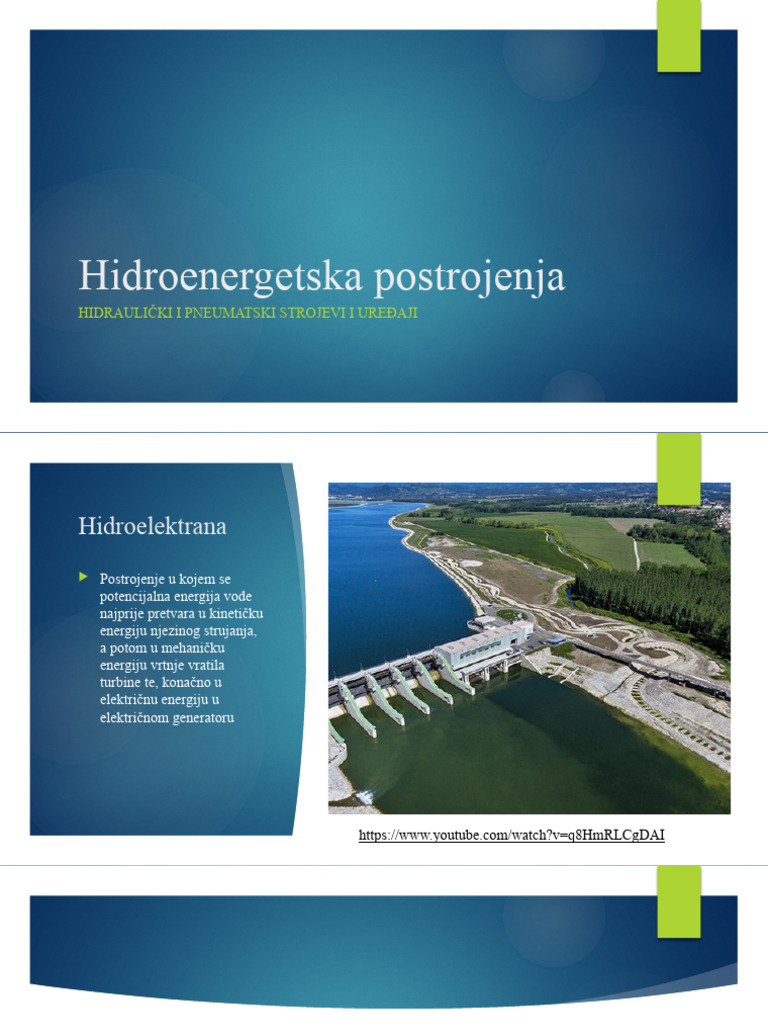 Hidroenergetska Postrojenja | PDF