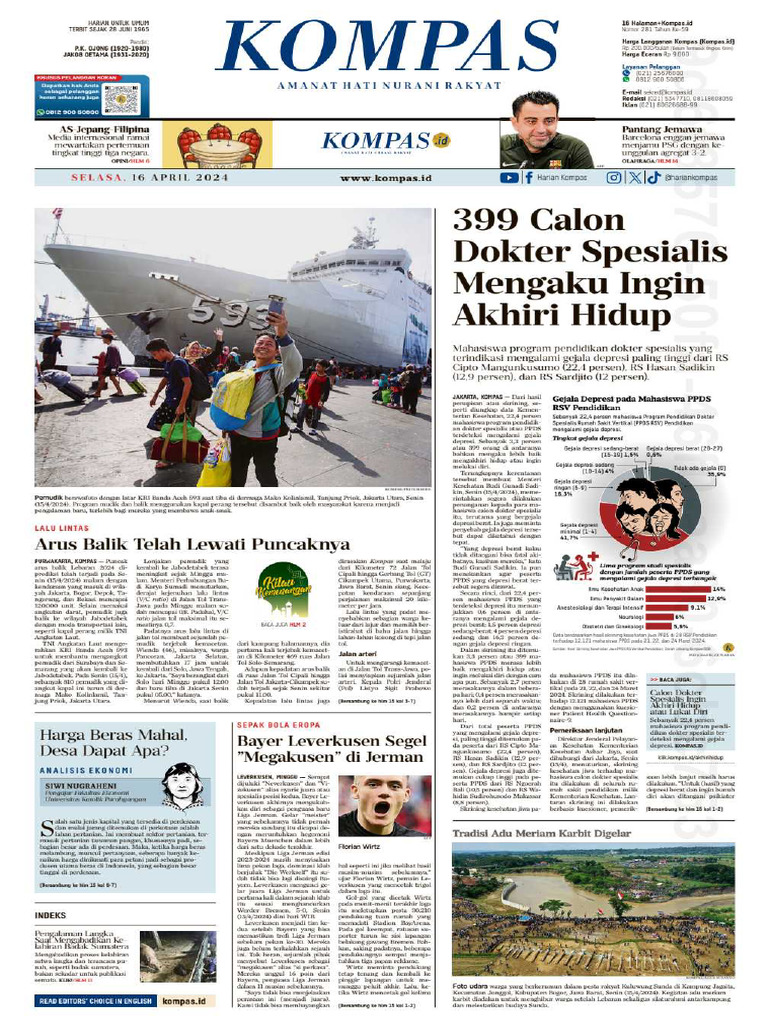 Kompas 16042024 | PDF