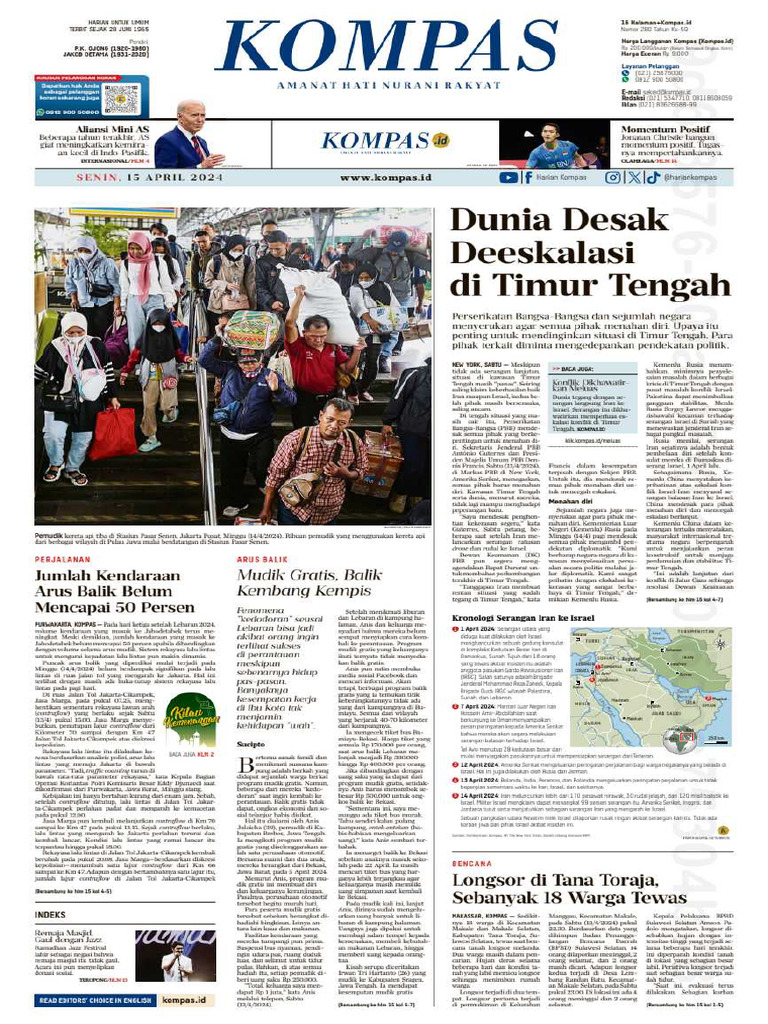 Kompas 15042024 | PDF