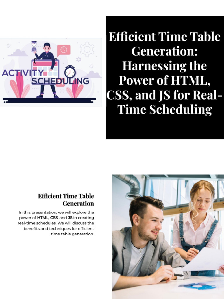 Wepik Efficient Time Table Generation Harnessing The Power of HTML Css ... Wepik Efficient Time Table Generation Harnessing The Power of HTML Css ...