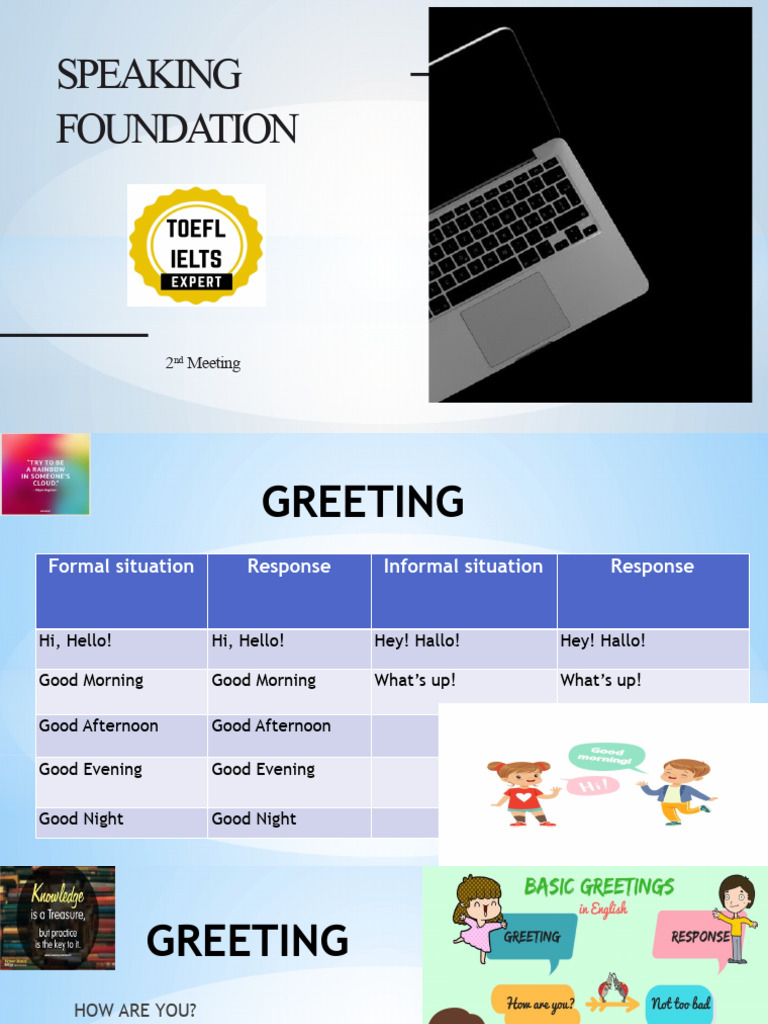 MEETING 2 (GREETING) | PDF