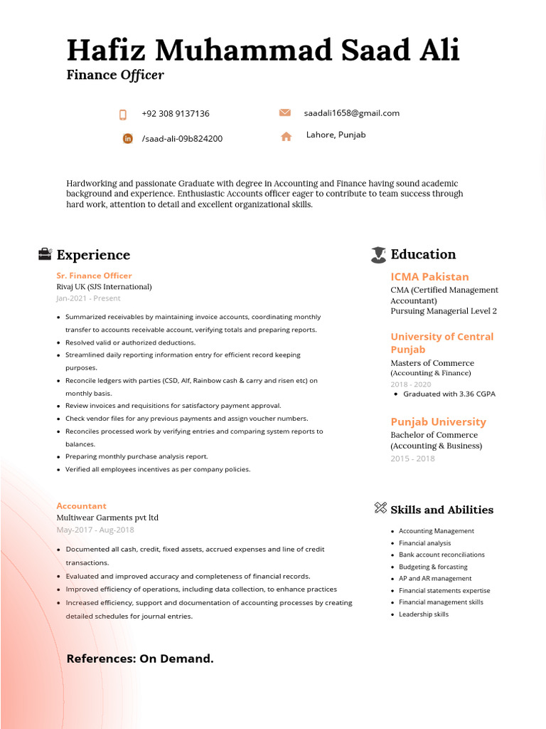 Saad | PDF | Accounting | Economies