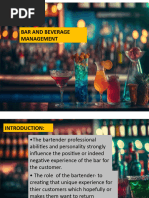 Bar Operations | PDF | Bar (Establishment) | Drink