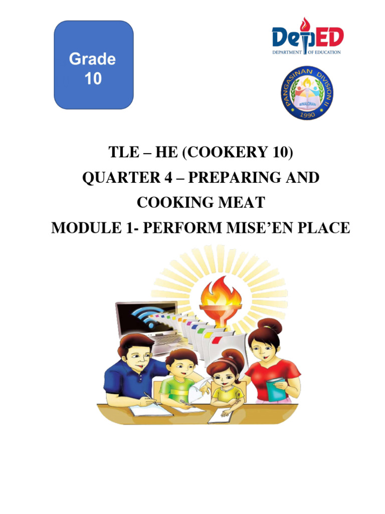 Q4-MODULE1-G10-COOKERY | PDF | Beef | Meat