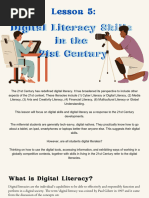 Digital Literacy Skill Notes | PDF