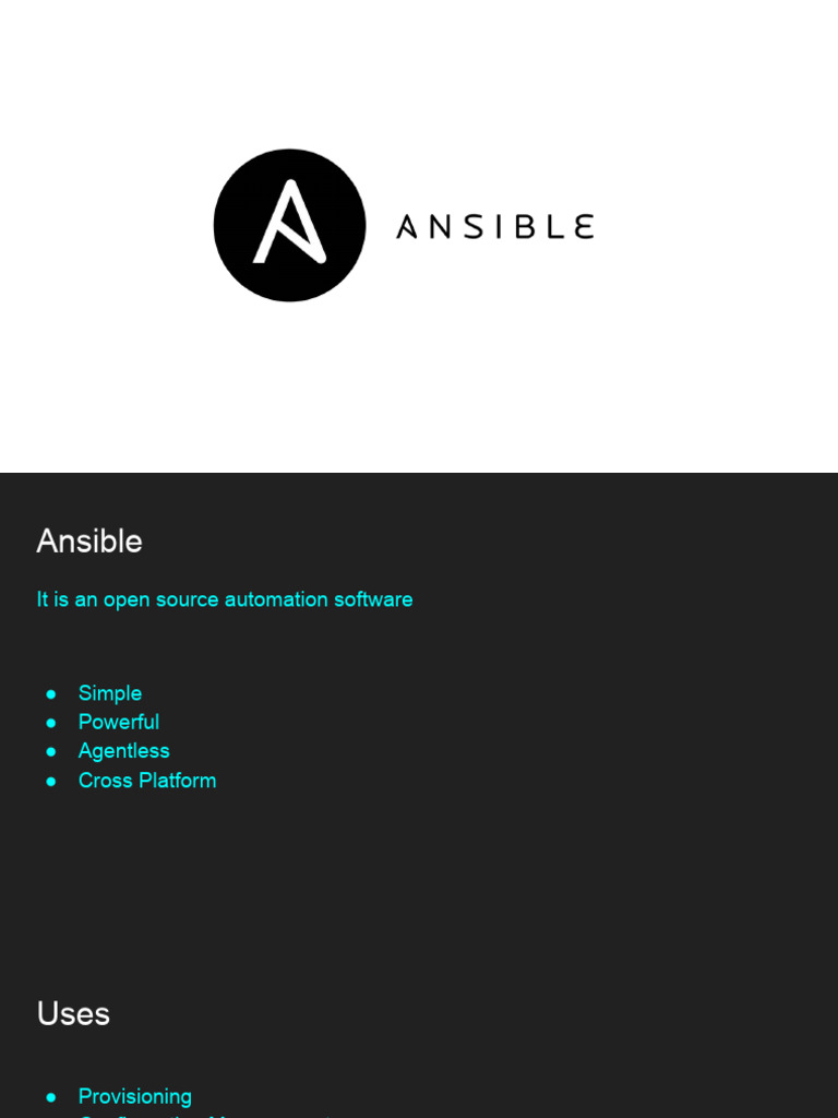 Ansible Notes | PDF | Computing | Software