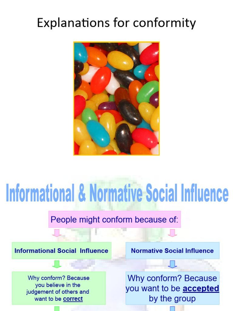 Explanations For Conformity | PDF | Conformity | Social Psychology