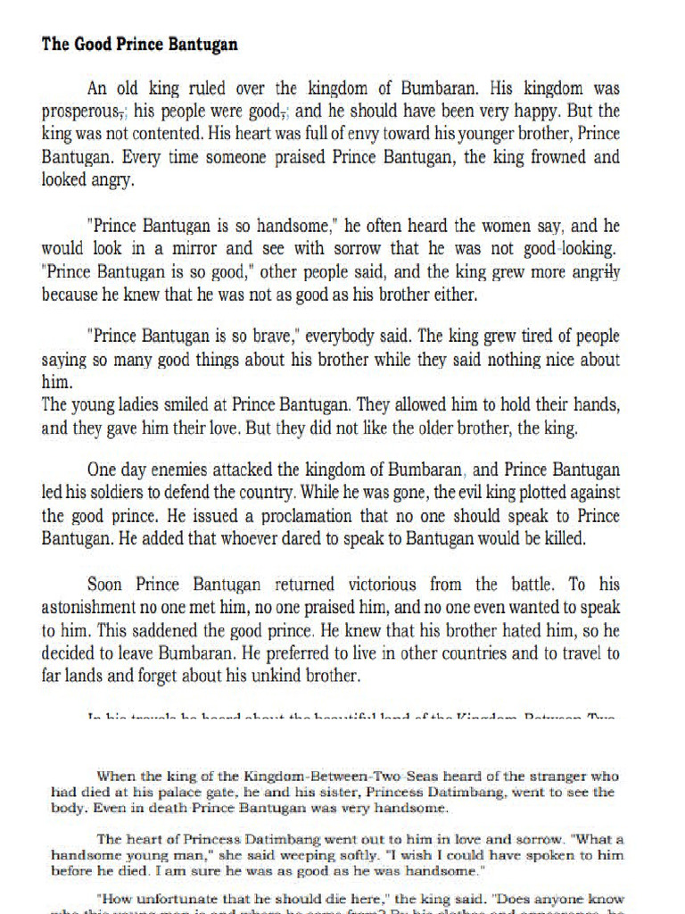 Bantugan Handouts | PDF