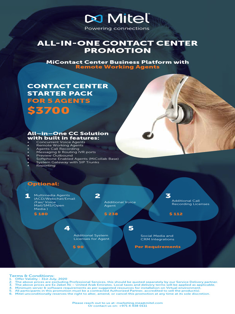 Call Center Starter Pack Offer | PDF | Call Centre | Computer Networking