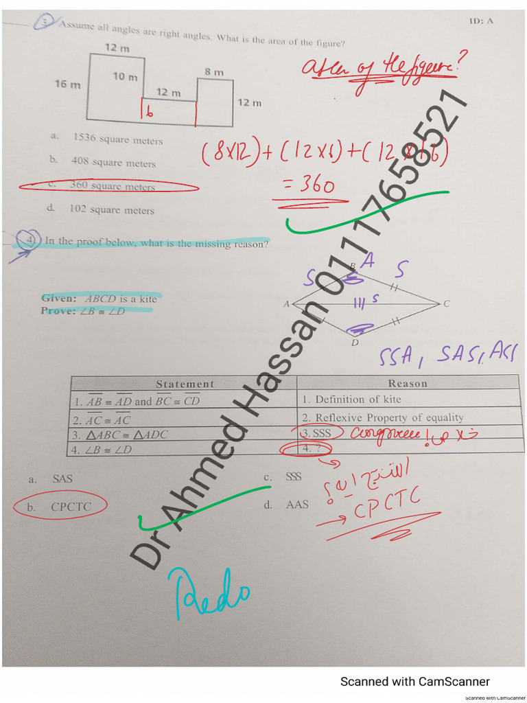 ACT2 IMP. Questions | PDF