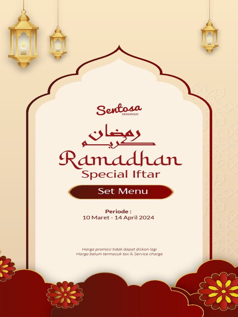 Iftar Spesial Ramadhan: Set Menu 2024 | PDF
