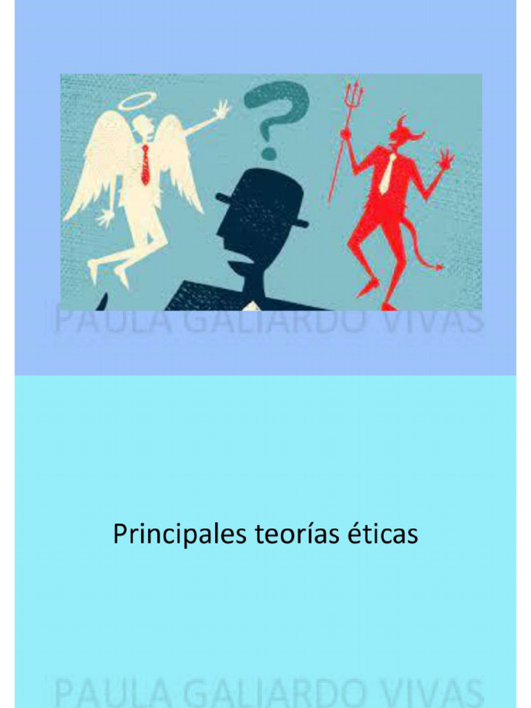 Principales Teorías Éticas | PDF