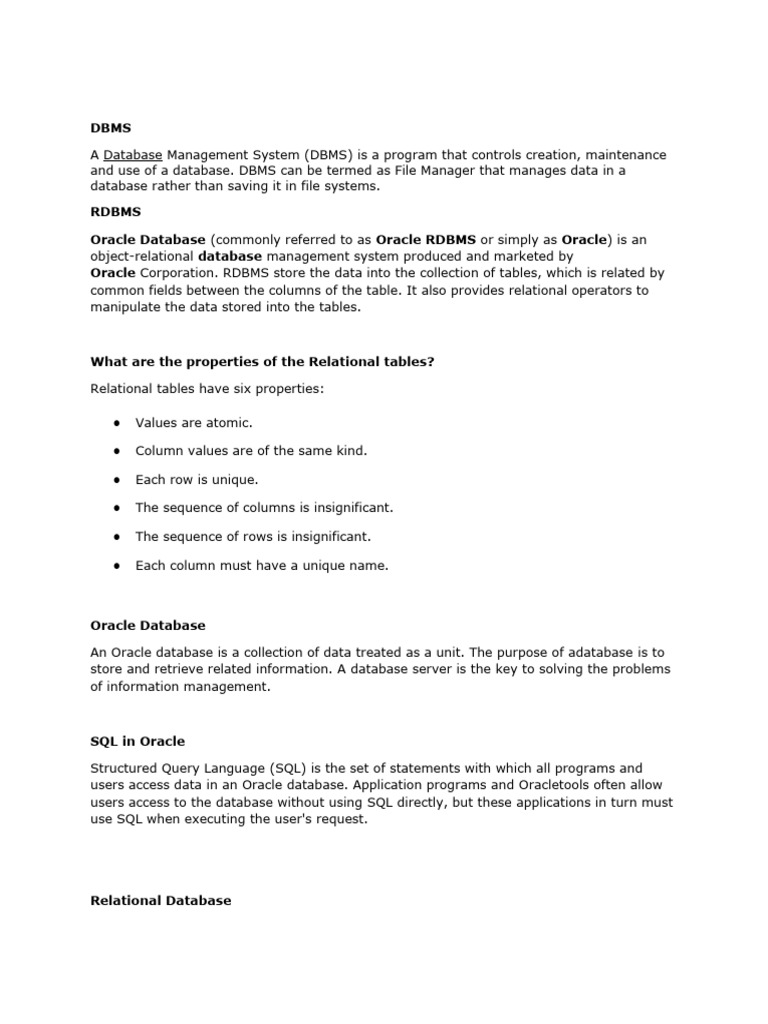 DBMS Questions &SQL Queries | PDF | Relational Database | Databases DBMS Questions &SQL Queries | PDF | Relational Database | Databases