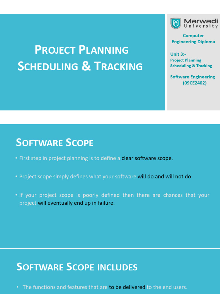Software Project Planning Essentials | PDF | Feasibility Study | Software