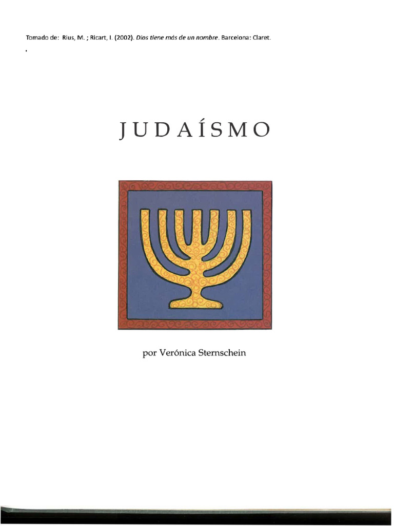 Creencias y Tradiciones Judías | PDF | Shabat | Tora