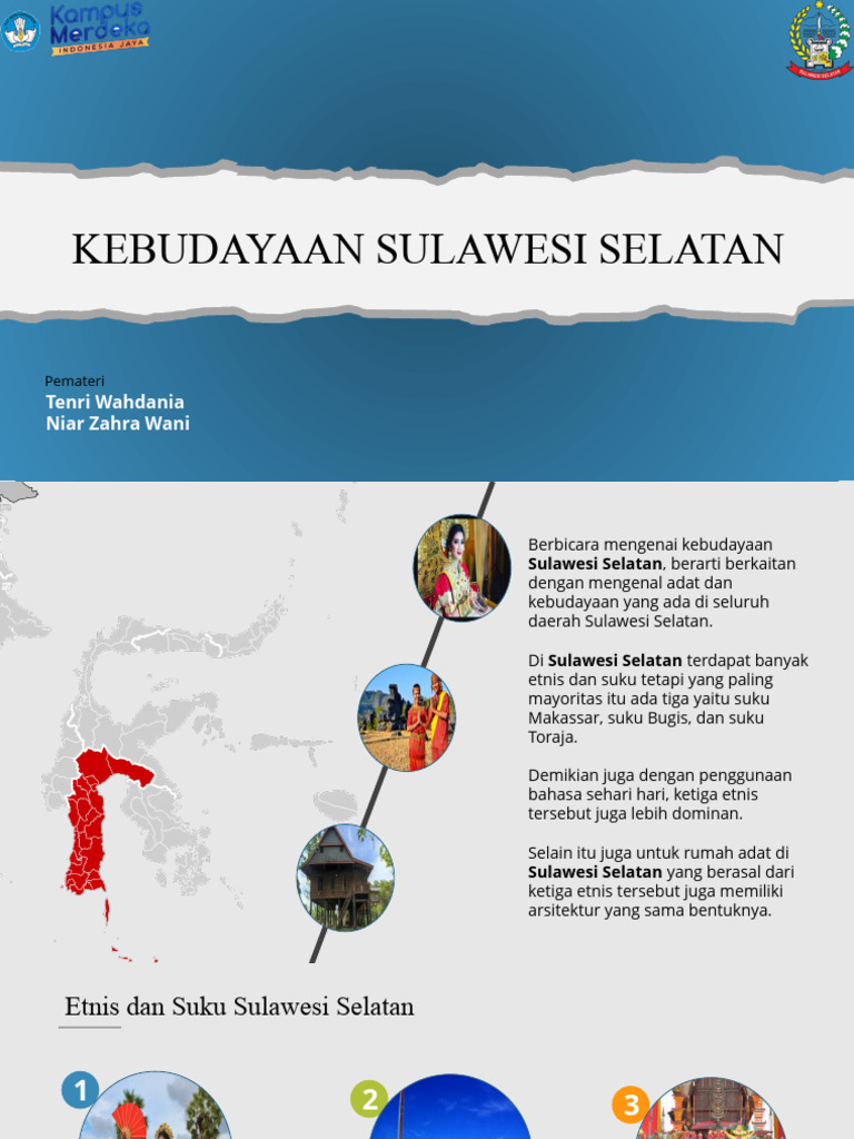 Kebudayaan Sulawesi Selatan dan Suku-sukunya | PDF