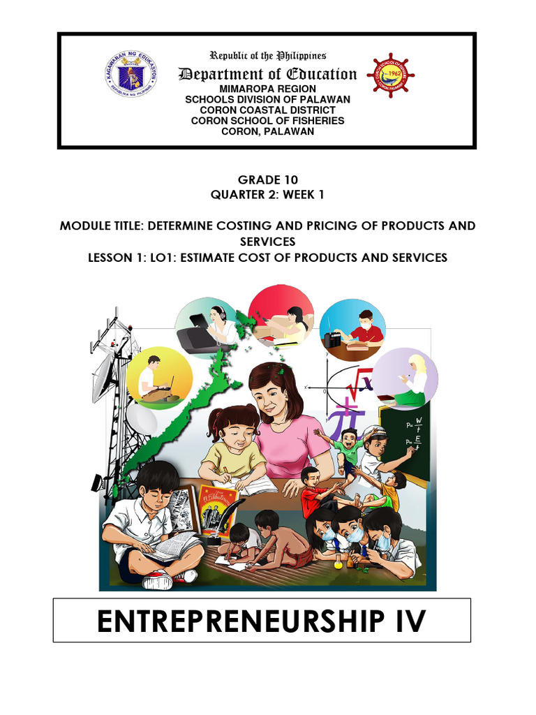 Entrep 10 Q2 Week 1 7 NEW FINAL Final | PDF | Pricing | Cost