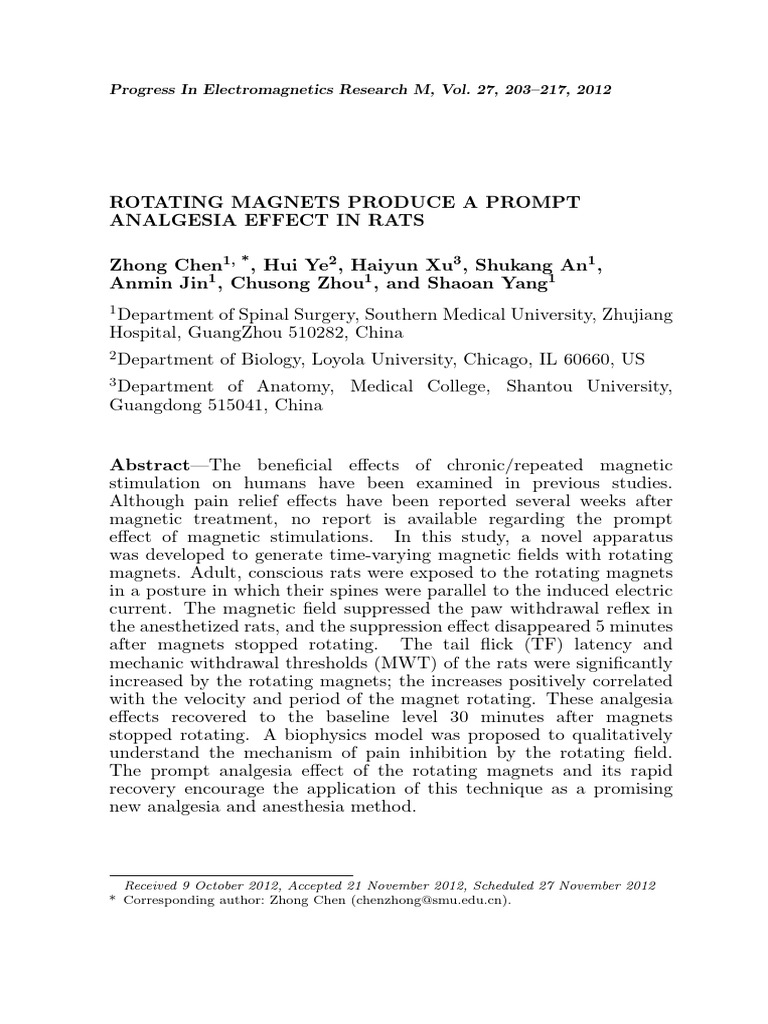 Studiu 1 | Download Free PDF | Pain Management | Pain