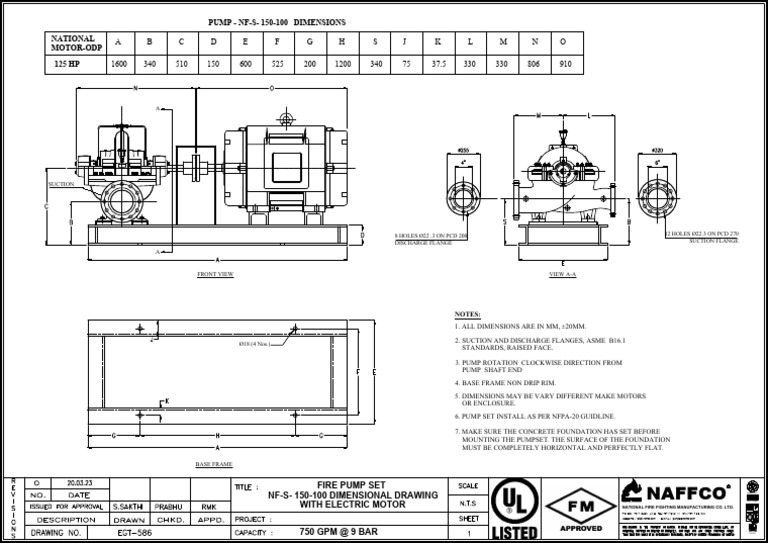 NF-S-150-100 - 125HP - EGT-586-Model | PDF | Manufactured Goods ...