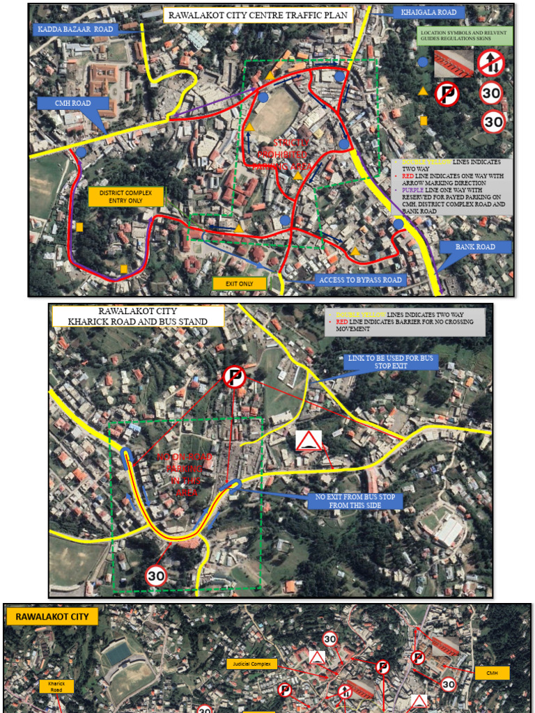 Traffic Circulation and Signage Plan | PDF | Streets And Roads ...