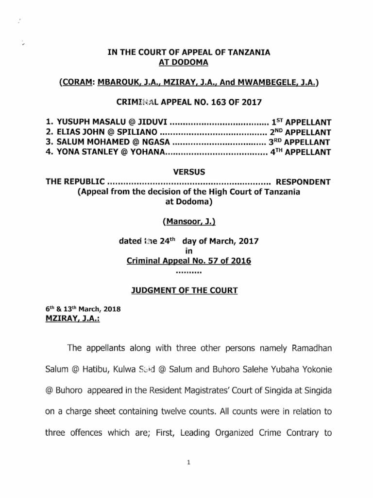 Caution Statement | PDF | Acquittal | Appeal