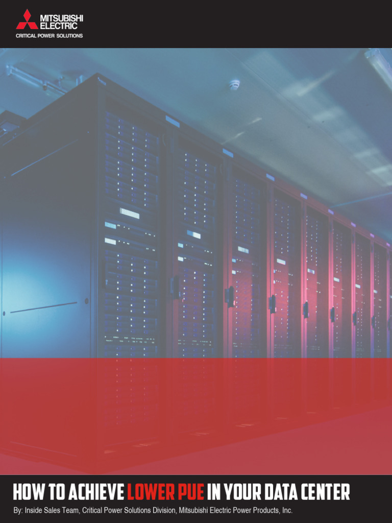 Sa Enl0023 How To Achieve Lower Pue in Your Data Center | PDF | Data ...