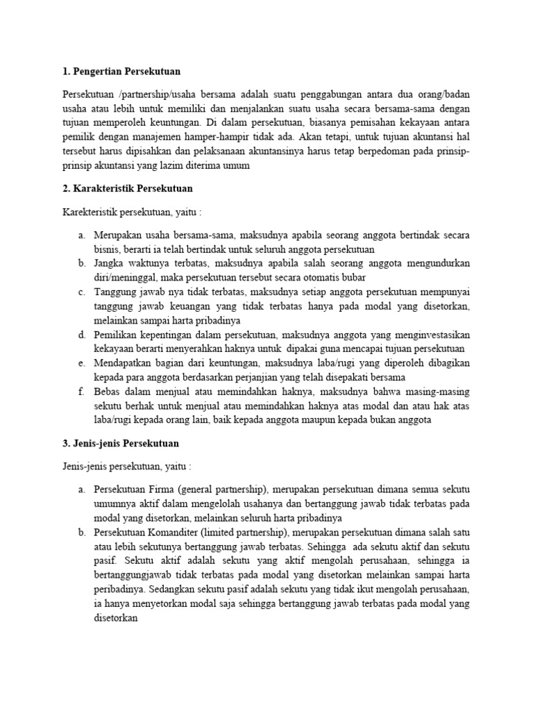 Bahan 1a Pendirian Persekutuan | PDF