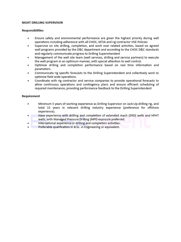 Sample Job Description | PDF