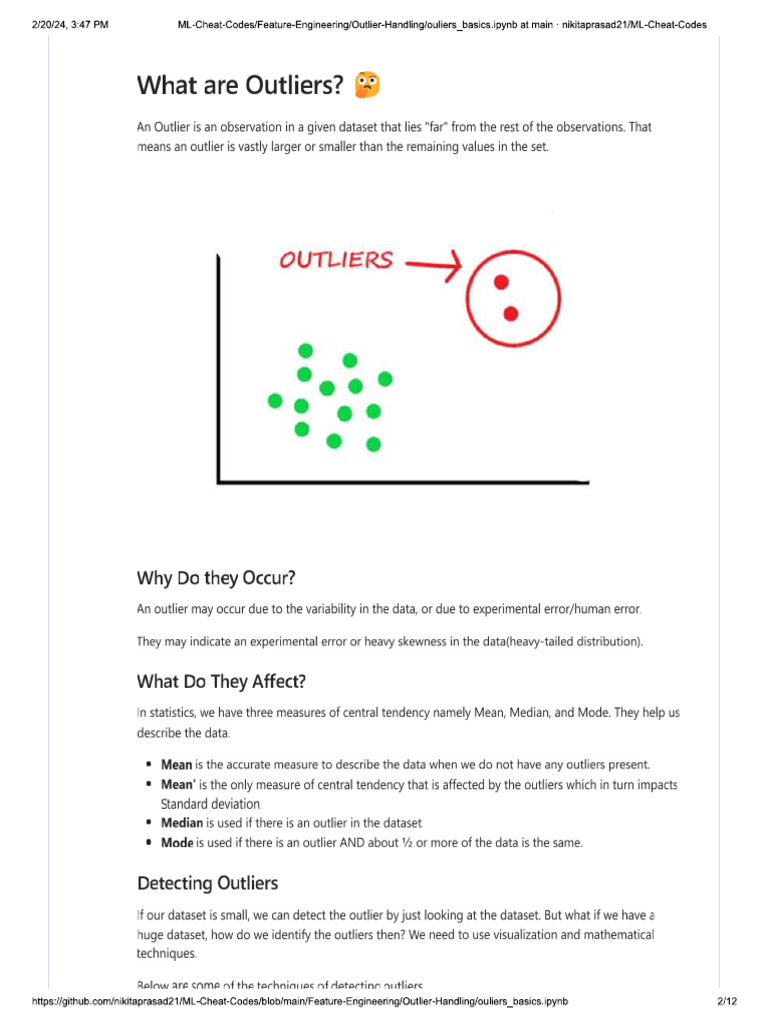 Outlier in Python | PDF