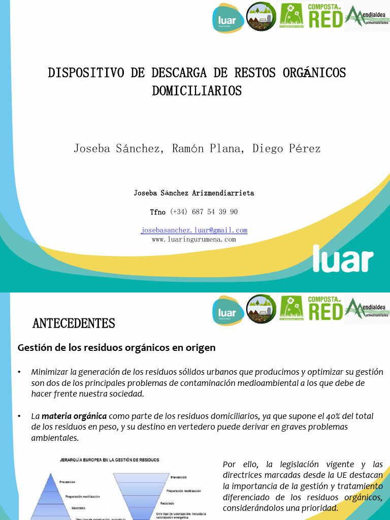 Jose Ba Sanchez | PDF | Residuos | Compost