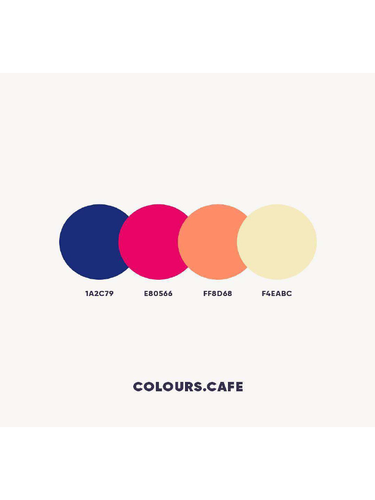 Color Palettes Combinations Schemes 8 | PDF