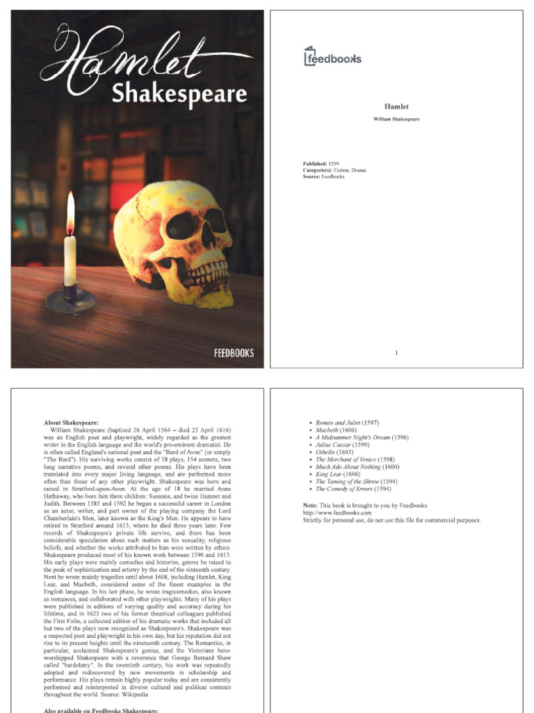 Hamlet 1 | PDF