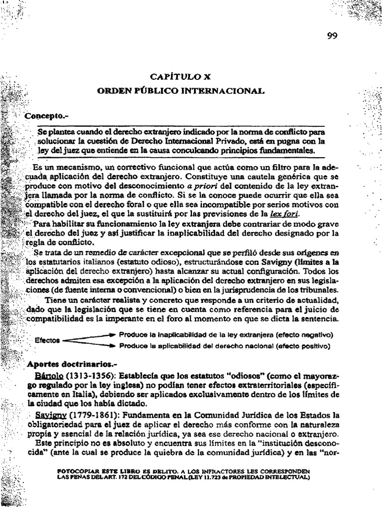 (Tema 5) Guía de DIPriv (2017) - Feldstein (Cap. 10 Orden Púb Inter) | PDF | Juez | Derecho penal