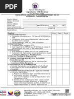 201 File Checklist | PDF