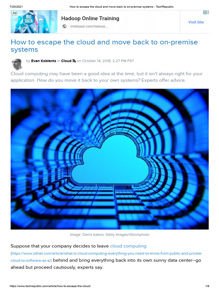 On-Premise System | PDF | Cloud Computing | Service Industries