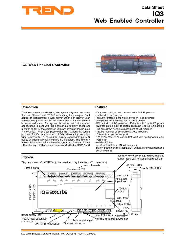 Trend BMS (Buildingmanagemntsystem) | Download Free PDF | Computer ...