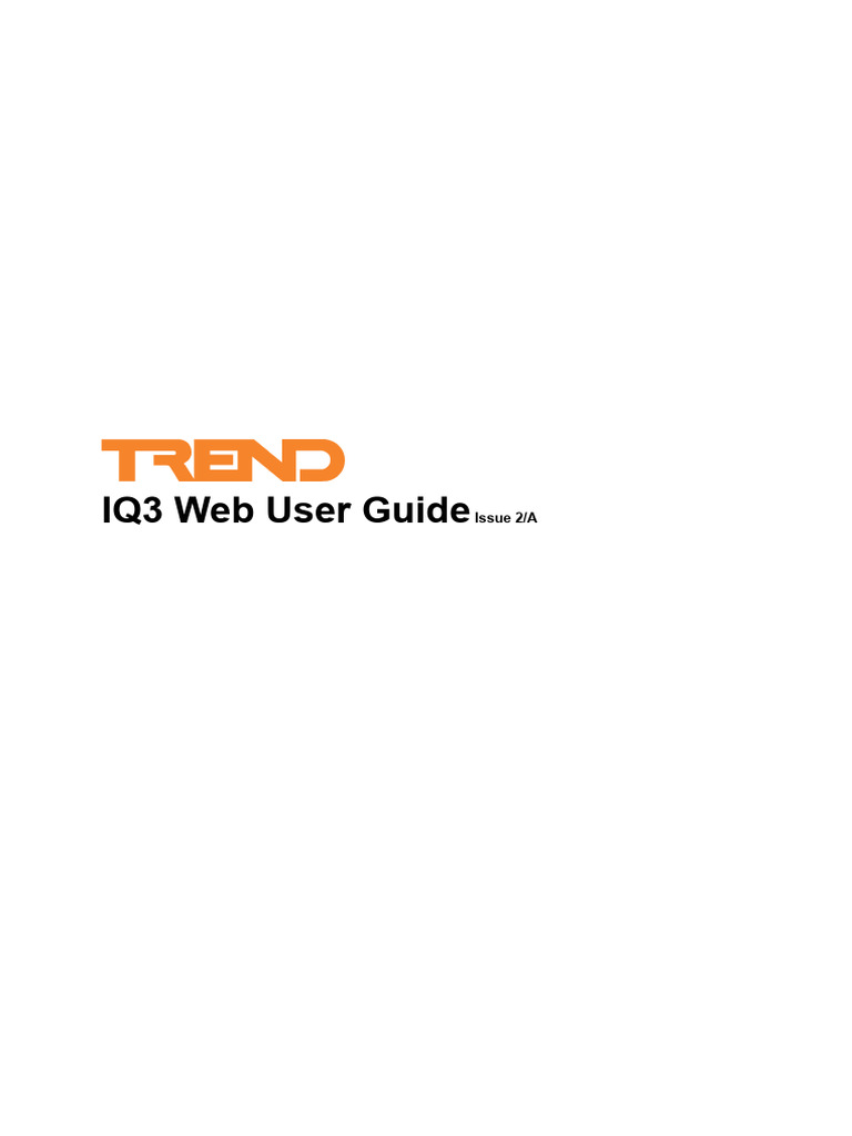 Trend Building Management System | PDF | Login | World Wide Web