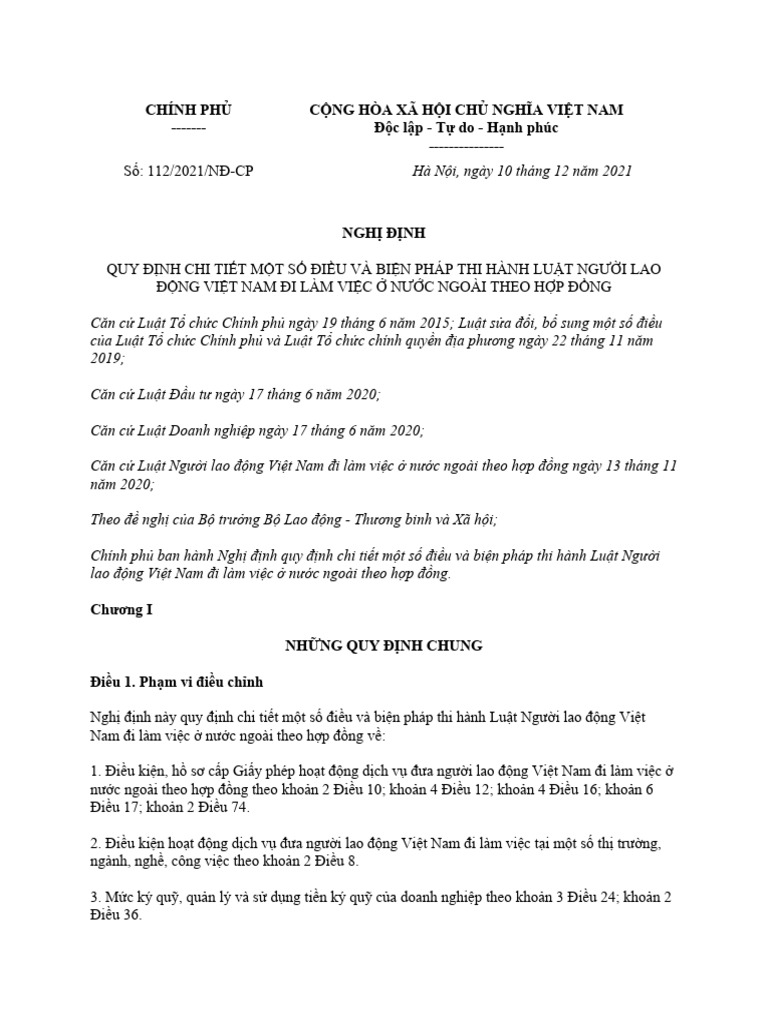 Edit 112 - 2021 - ND-CP - 482323 | PDF