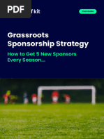 Sponsorship Tracker Guidelines | PDF | Sponsor (Commercial) | Spreadsheet