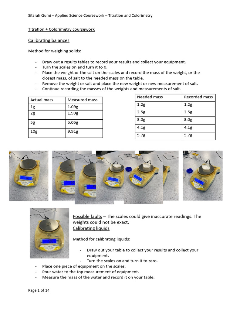 Science Students' Titration Guide | PDF | Sodium Hydroxide | Titration