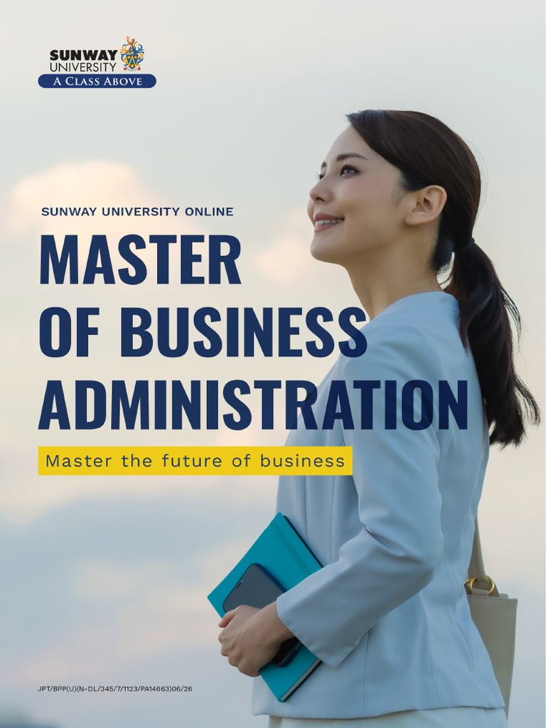 Sunway Mba RM45K | Download Free PDF | Analytics | Master Of Business ...