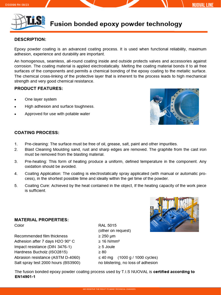Fusion Bonded Epoxy Powder Sample Report | PDF | Coating | Epoxy