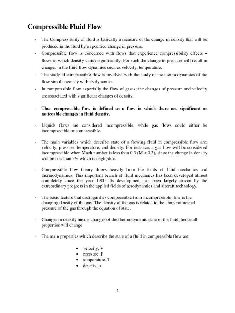 FME 432 - 532 Compressible Flow Theory 02-04-2024 | PDF | Fluid Dynamics | Compressible Flow